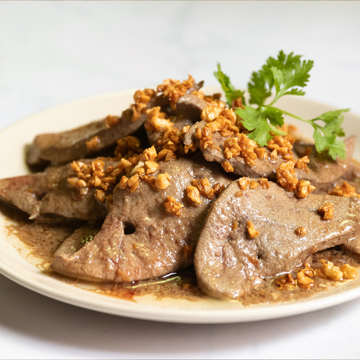 Pork Liver with Soy-Ginger Sauce – Ex Libris Farm